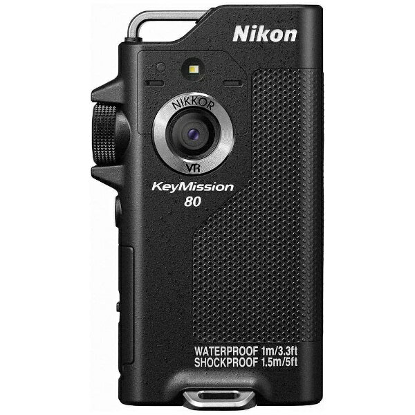 【楽天市場】ニコン Nikon KEYMISSION 80 BLACK アクションカメラ | 価格比較 - 商品価格ナビ