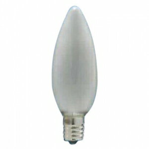 【楽天市場】旭光電機工業 ASAHI LAMP C37 E26 100/110V-40W(F) | 価格比較 - 商品価格ナビ