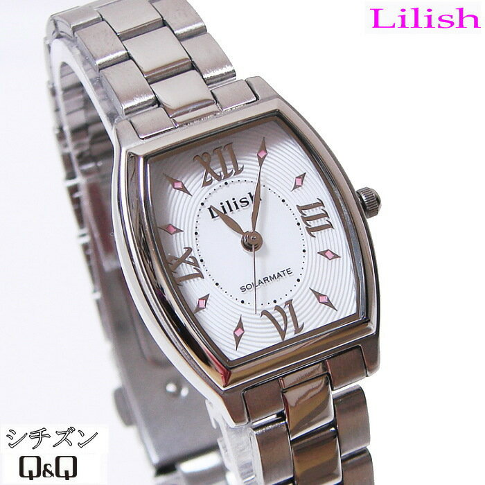 【楽天市場】シチズン時計 シチズン Q&Q Lilish リリッシュ レディースウォッチ三つ折バックルバンド H041-900 | 価格比較 ...