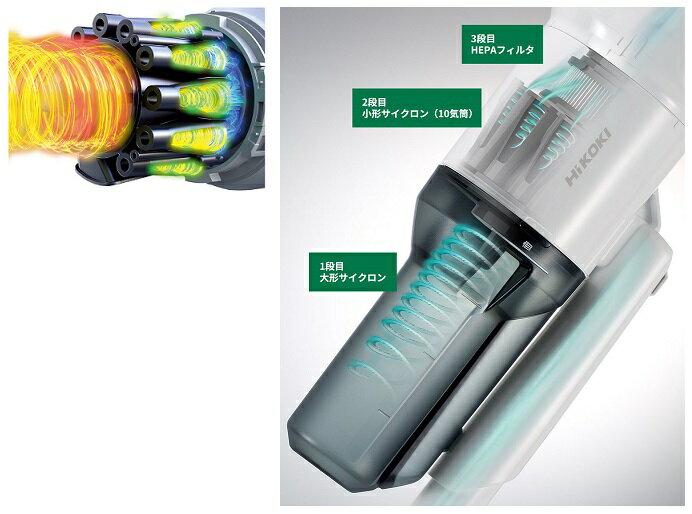【楽天市場】工機ホールディングス HiKOKI コードレスクリーナー R 36DA(XP)(SC) | 価格比較 - 商品価格ナビ