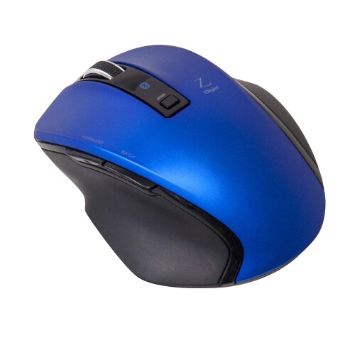 【楽天市場】ナカバヤシ ナカバヤシ Digio2 究極のカタチ Bluetoothマウス 5ボタン BlueLED Sサイズ ブルー ...