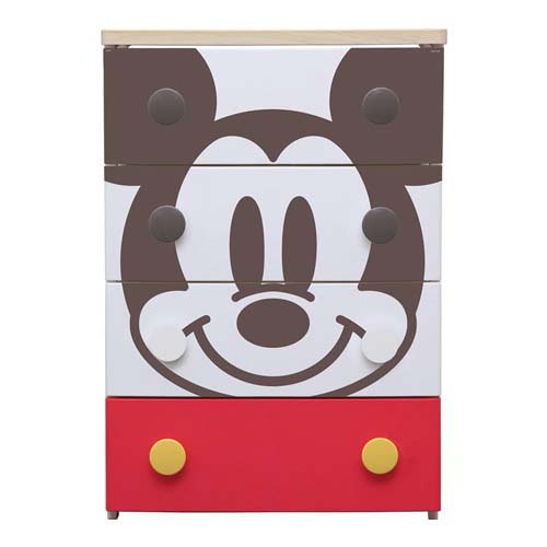 【楽天市場】アイリスオーヤマ キャラクターチェスト 4段 ミッキー NHG-W554(1個) | 価格比較 - 商品価格ナビ