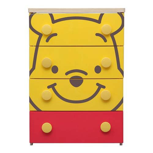 【楽天市場】アイリスオーヤマ キャラクターチェスト 4段 プ-さん NHG-W554(1個) | 価格比較 - 商品価格ナビ