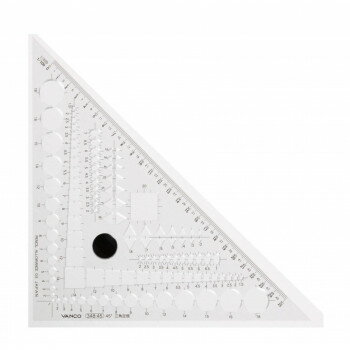 【楽天市場】バンコ VANCO(バンコ) 三角定規45°テンプレートプラス 348-45 (2400) | 価格比較 - 商品価格ナビ