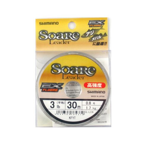【楽天市場】シマノ シマノ SHIMANO CL-L23K Soare leader EX Fluoro 30m 3lb クリア 764379 | 価格比較 - 商品価格ナビ