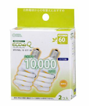 【楽天市場】オーム電機 OHM EFD15EL/12-E17-SP-2P | 価格比較 - 商品価格ナビ