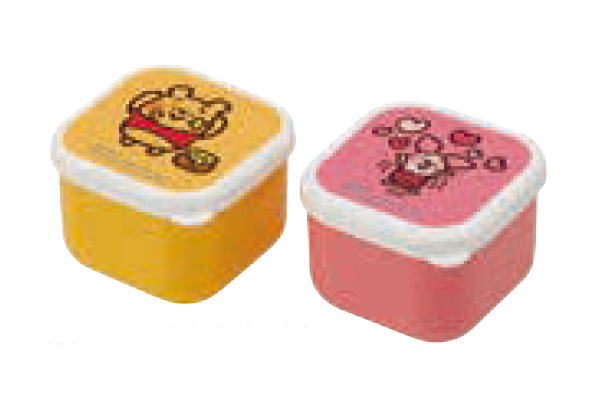 【楽天市場】スケーター Skater｜スケーター 抗菌ミニシールボックス 130ml 2P カナヘイ プーさん MO1WAG | 価格比較 - 商品価格ナビ