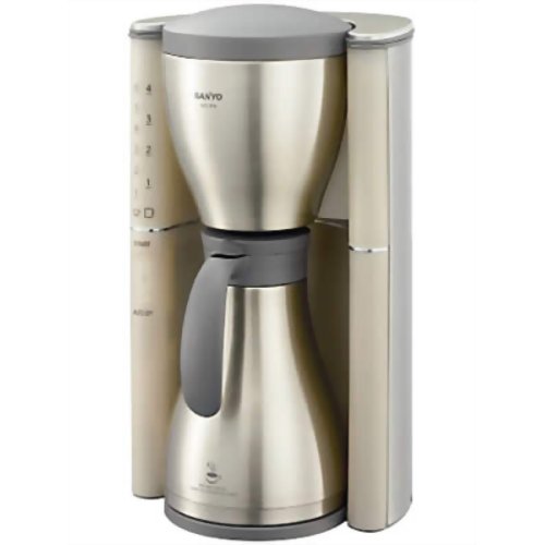 【楽天市場】三洋電機 SANYO コーヒーメーカー(浄水機能付き) SAC-SP6-SN(ステンレスゴールド) | 価格比較 - 商品価格ナビ