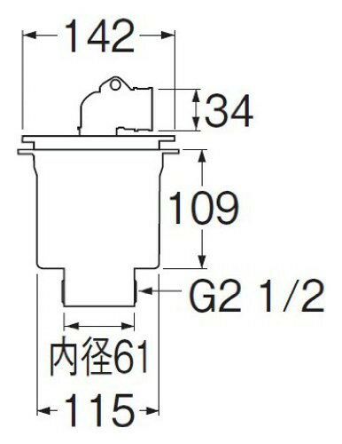 【楽天市場】SANEI SANEI 三栄水栓製作所 洗濯機排水トラップ H5552-50 | 価格比較 - 商品価格ナビ