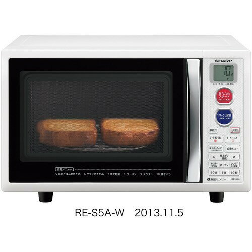 【楽天市場】シャープ シャープ オーブンレンジ ホワイト系 RE-S5A-W(1台) | 価格比較 - 商品価格ナビ