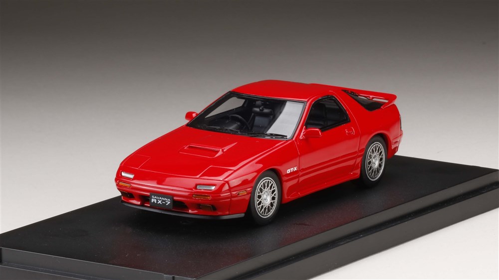 【楽天市場】ホビージャパン MARK43 1/43 マツダ RX-7 FC3S GT-X ブレイズレッド ミニカー | 価格比較 - 商品価格ナビ