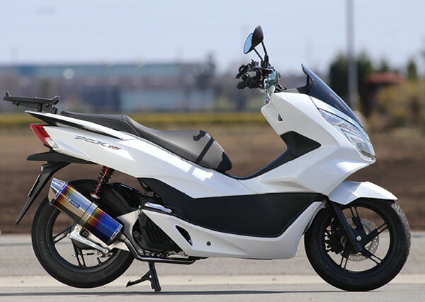 【楽天市場】谷尾商会 r’s gear アールズギア VR SPEC オーバルチタンマフラー HONDA PCX EBJ-JF28 EBJ-JF56、PCX150 JBK-KF12 JBK ...