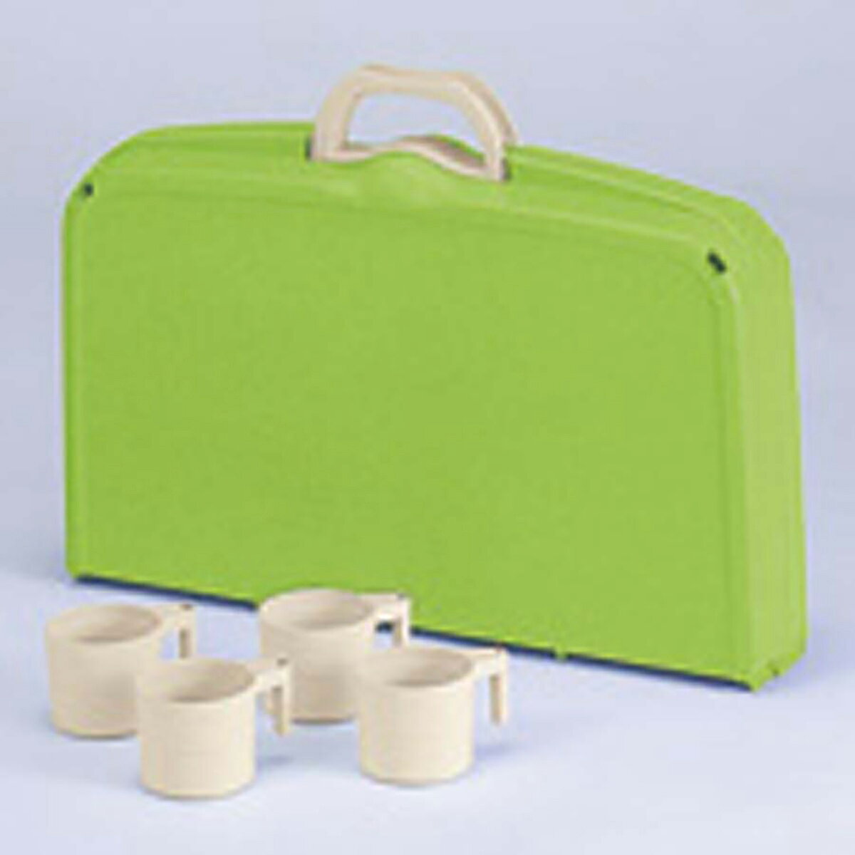 【楽天市場】高久産業 CAPTAIN STAG キャプテンスタッグ ホルン ハンディテーブル カップ付 グリーン MP953 | 価格比較 ...