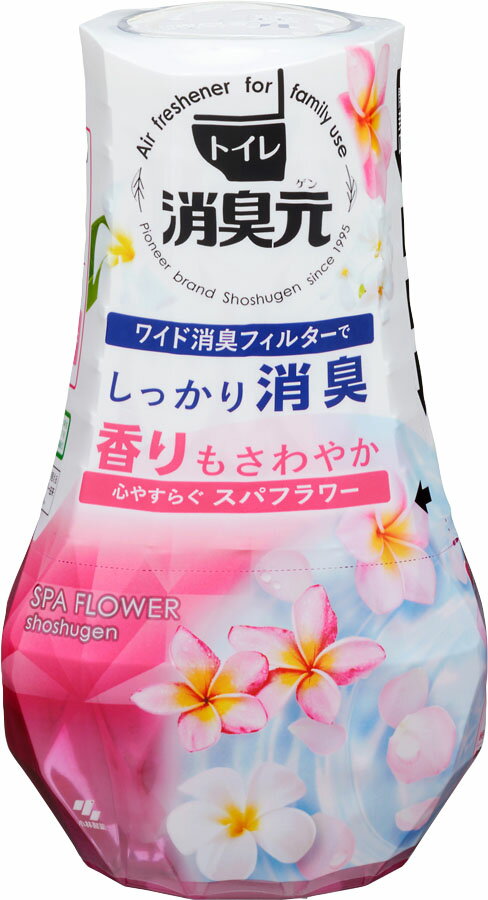 【楽天市場】小林製薬 トイレの消臭元 心やすらぐスパフラワー 400ml | 価格比較 - 商品価格ナビ