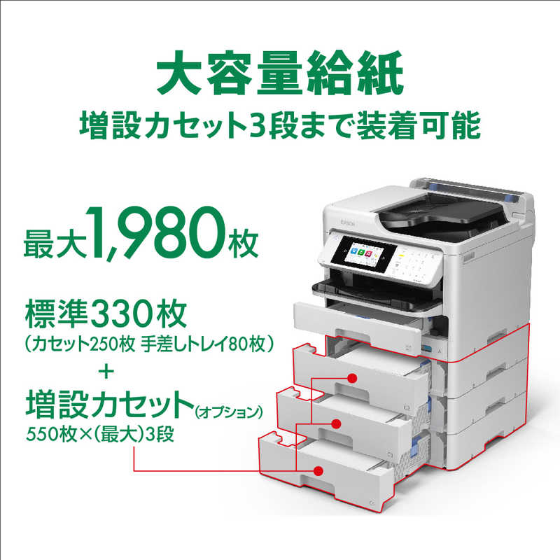 【楽天市場】エプソン販売 EPSON ビジネスインクジェット複合機 PX-M887F | 価格比較 - 商品価格ナビ