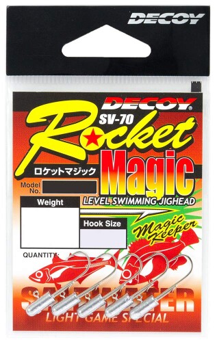 【楽天市場】カツイチ カツイチ KATSUICHI DECOY SV-70 ロケットマジック #6-2.0g W NICKEL | 価格比較 - 商品価格ナビ
