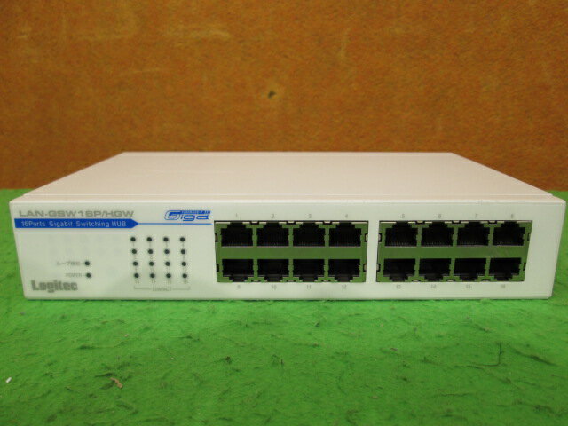 【楽天市場】Logitec 1000BASE-T対応 スイッチングハブ LAN-GSW16P/HGW | 価格比較 - 商品価格ナビ