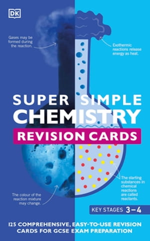【楽天市場】Super Simple Chemistry Revision Cards Key Stages 3 and 4 125 ...