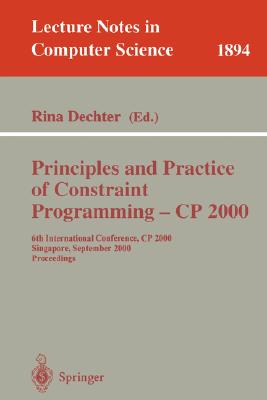 【楽天市場】Principles and Practice of Constraint Programming - CP 2000 6th ...