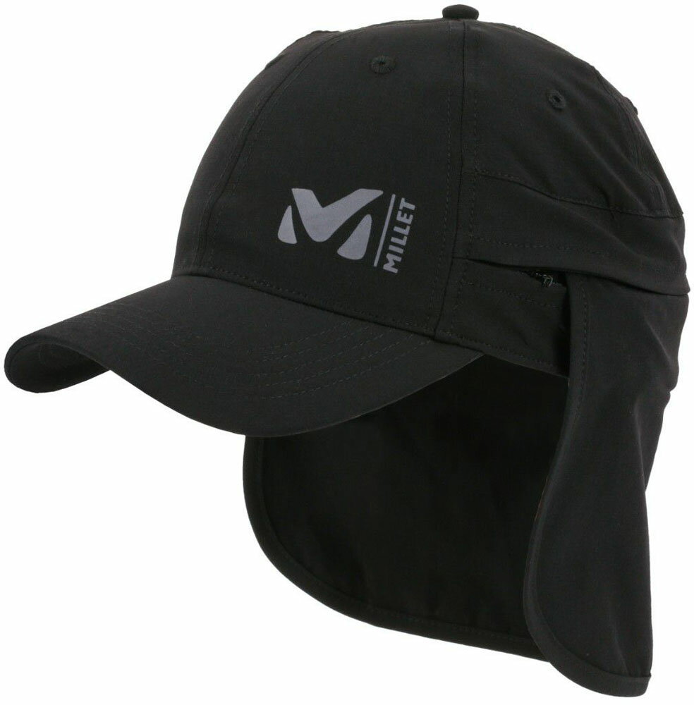 【楽天市場】MILLET ミレー TREKKER II CAP トレッカー II キャップ L 0247 BLACK-NOIR MIV9011 ...