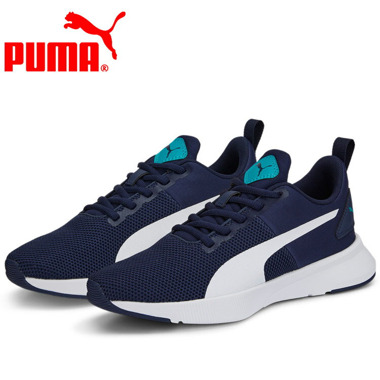【楽天市場】PUMA キッズ フライヤー ランナー JR スニーカー 22-25cm 192928 Peacoat-Puma White ...