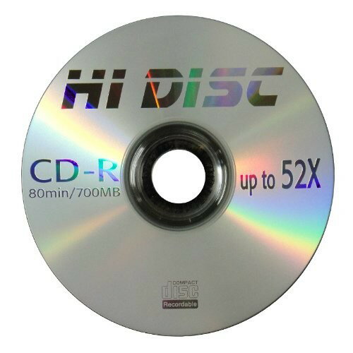 【楽天市場】HIDISC CD-R データ用 700MB 52倍速対応 スピンドルケース入り ブランドロゴレーベル(50枚入) | 価格比較 - 商品価格ナビ