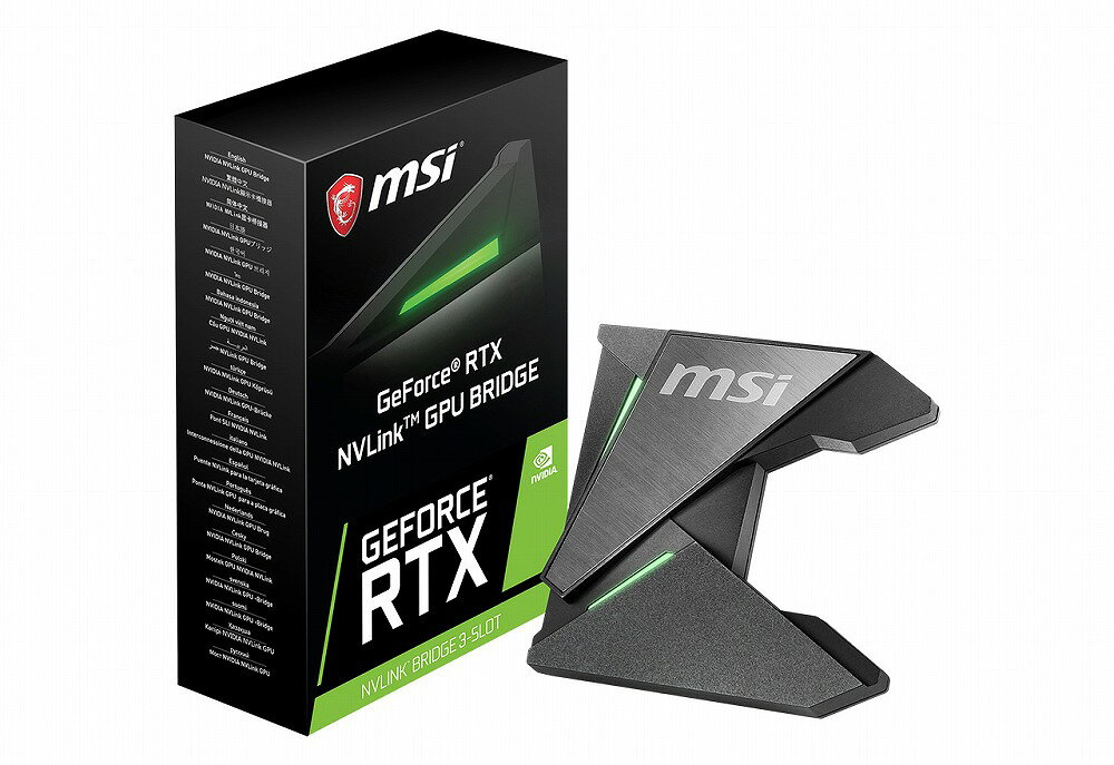 【楽天市場】MSI COMPUTER GeForce RTX NVLink GPU BRIDGE | 価格比較 - 商品価格ナビ