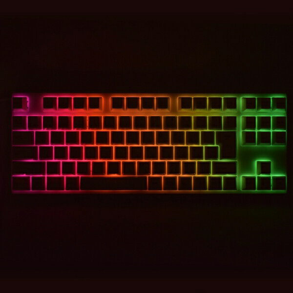 【楽天市場】Varmilo Double Rainbow JIS VA92 Cherry RGB Silver 日本語配列 メカニカル ...
