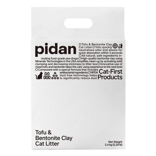 【楽天市場】pidan｜ピダン おからベントナイトミックス 猫砂 2.4kg （新品）| 価格比較 - 商品価格ナビ