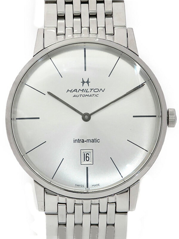 【楽天市場】\9/5限定！抽選で最大100％Pバック ハミルトン HAMILTON H38755151 イントラマティック | 価格比較 ...