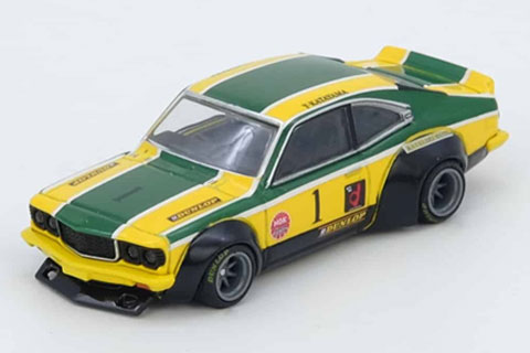 【楽天市場】INNO MODELS 1/64 Mazda SAVANNA RX3 ""KATAYAMA RACING"" ミニカー | 価格 ...