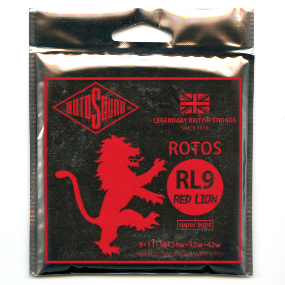 【楽天市場】RED LION ROT-RL9/Super Light ROTO SOUND | 価格比較 - 商品価格ナビ