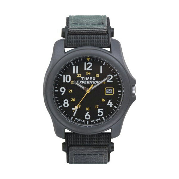 【楽天市場】TIMEX エクスペディション キャンパー フルサイズ ブラックダイアル T42571 メンズ ウォッチ 腕時計 #91346 ...