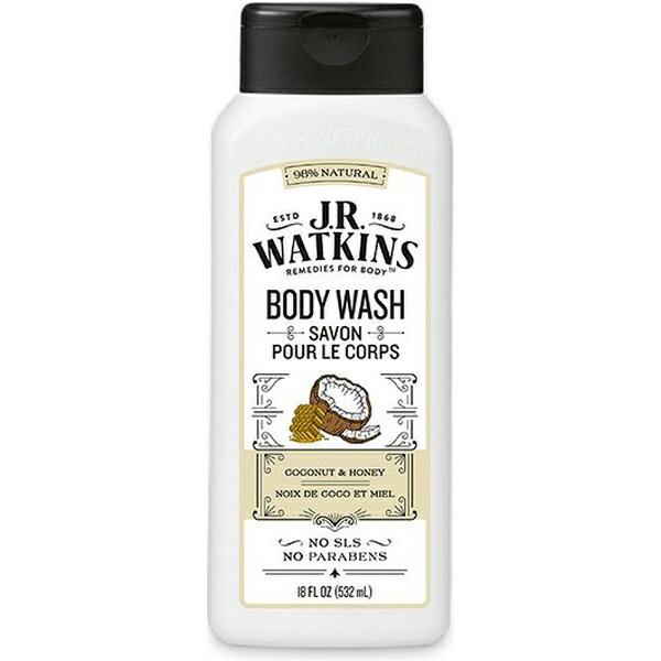 【楽天市場】アントレックス｜entrex J.R.WATKINS ジェイアールワトキンス ボディウォッシュ 532mL ココナッツミルク＆ハニー | 価格比較 - 商品価格ナビ