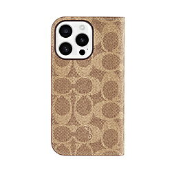 【楽天市場】COACH｜コーチ iPhone 16 Pro Coach Folio Case - Signature Tan w/ Recycled CH054144 | 価格比較 - 商品価格ナビ