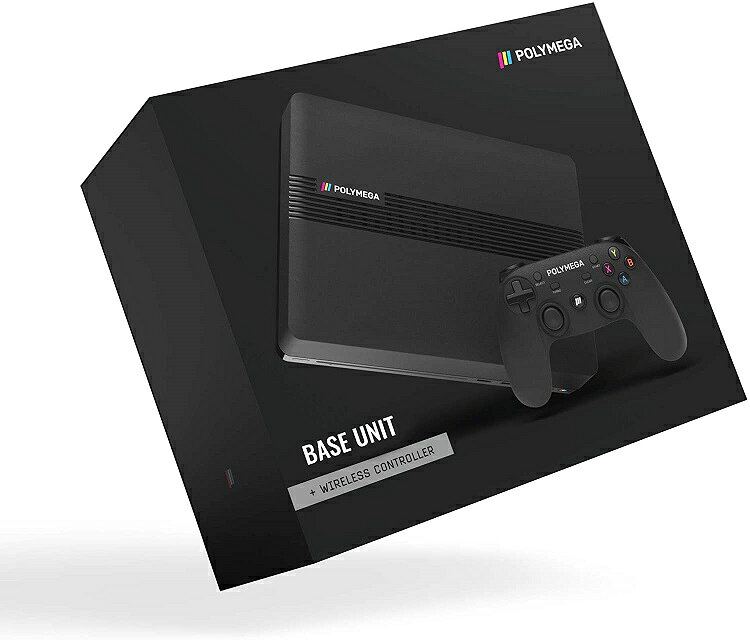 【楽天市場】Polymega, Base Unit + Wireless Controller, Universal, Black, PM01 ...