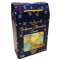 【楽天市場】albert premier belgian chocolate coinsアルベルト ベルギー コインチョコレートミルク ...