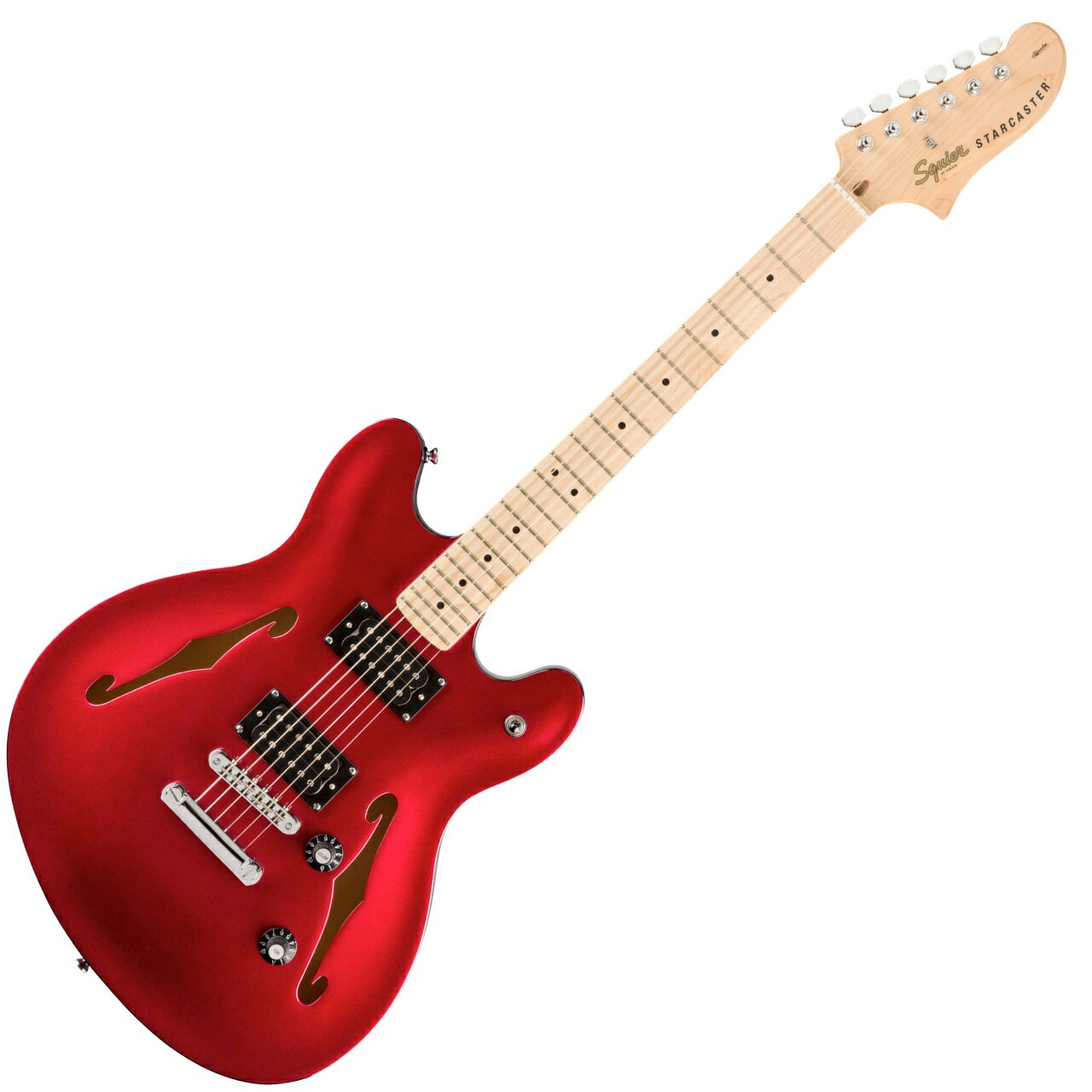 【楽天市場】Squier by Fender / Affinity Series Starcaster Maple Fingerboard ...