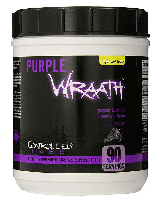【楽天市場】Controlled Labs Purple Wraath コントロールラブ パープルラース ジューシーグレープ味 90回分 ...